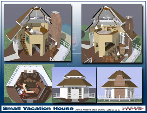 Small Vacation House | I-DRAW DESIGN